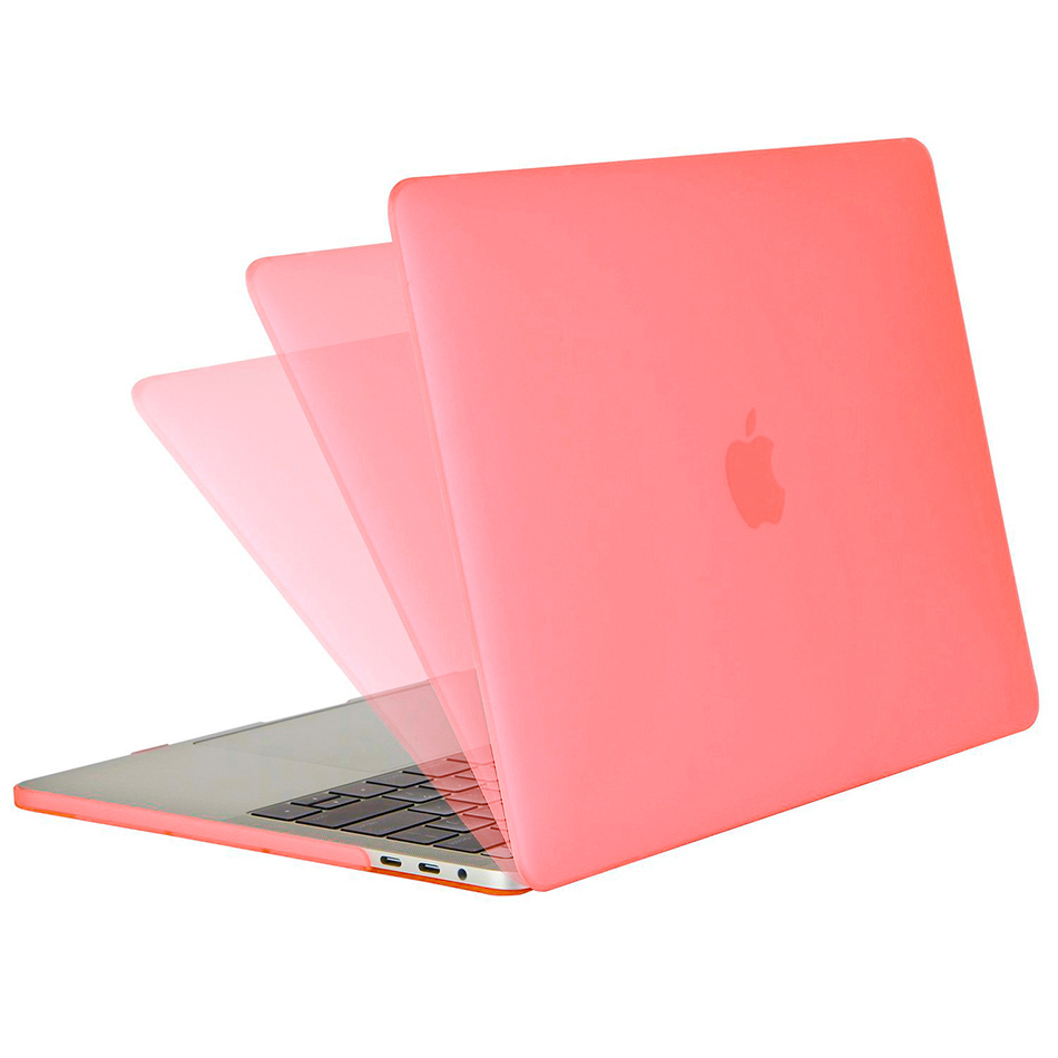 Frosted Hard Case for Apple MacBook Pro 13-inch 2019 (Pink)