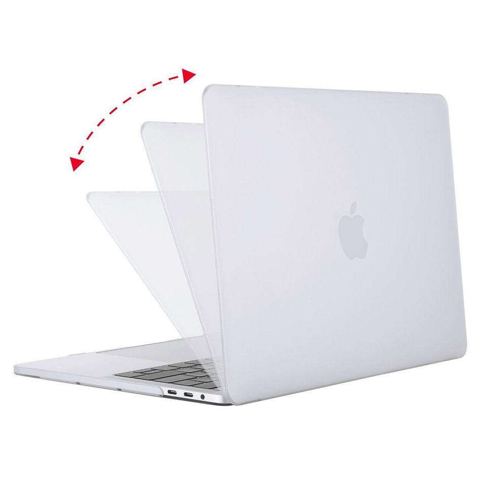 Frosted Hard Case for Apple MacBook Pro 13-inch 2019 (White)