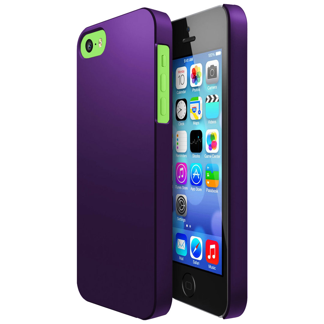 Hard Candy Case for Apple iPhone 5c (Purple)