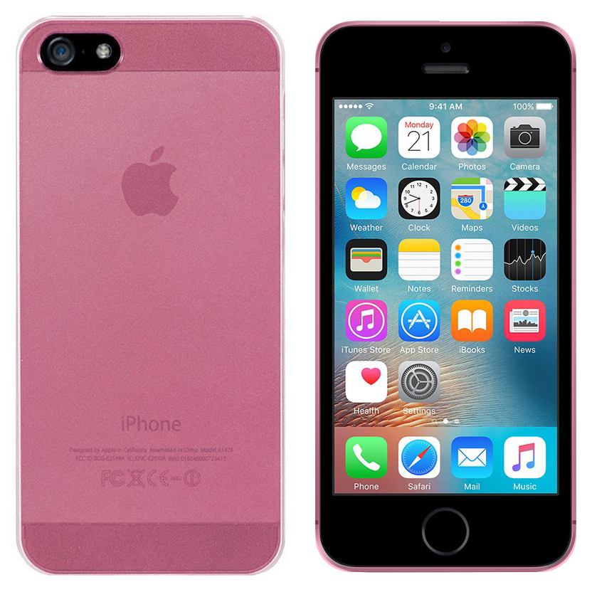 Air Shell Razor Thin Case for Apple iPhone 5s / SE (Pink)