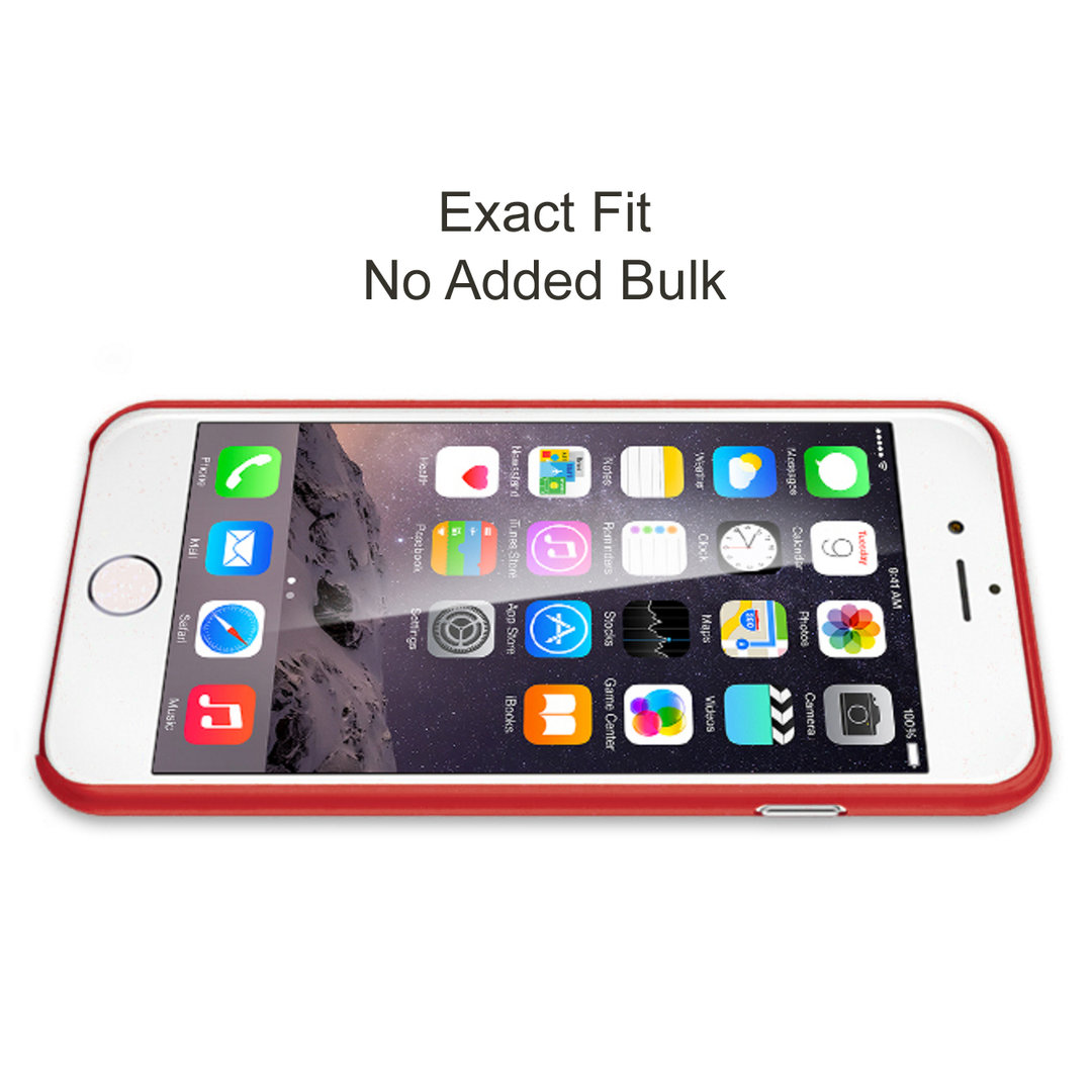 Air Skin Frosted Thin Case - Apple iPhone 6s (Red)