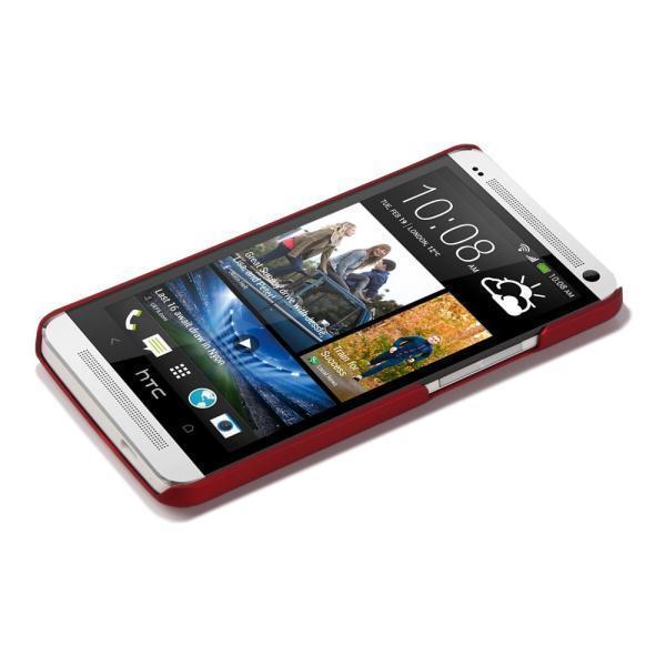 PolyShield Hard Case for HTC One M7 (Red)