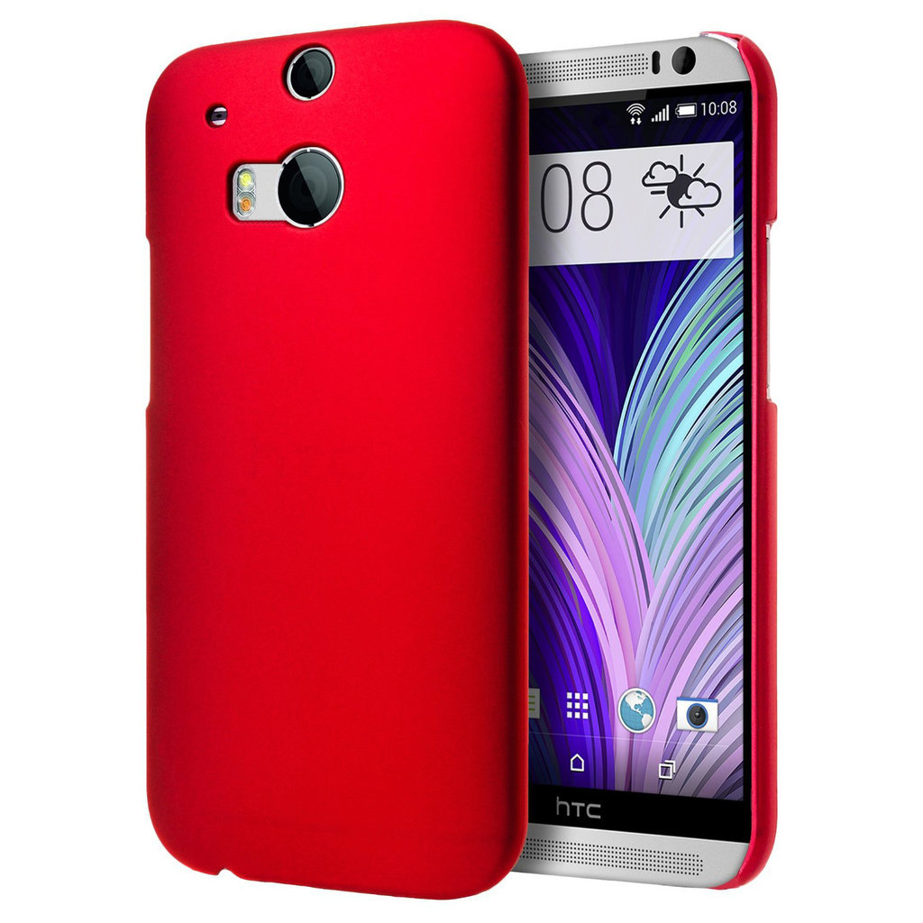 SnapShield Hard Case - HTC One M8 (Red)