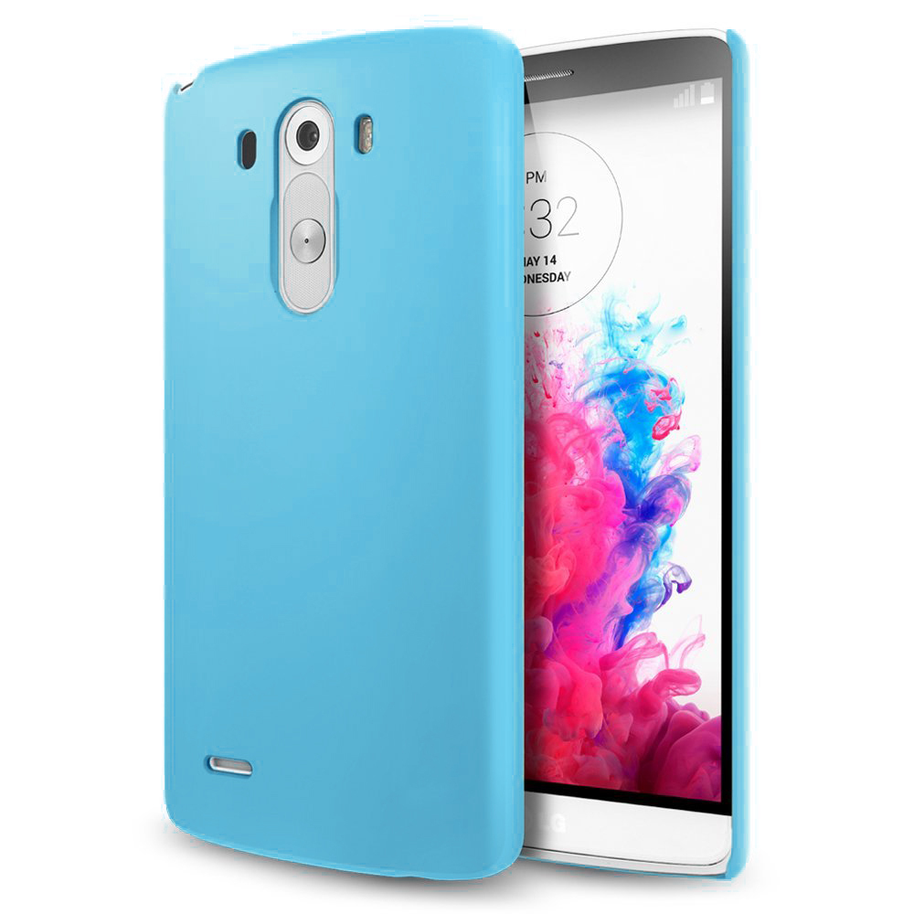 PolyShield Hard Case - LG G3 (Light Blue)