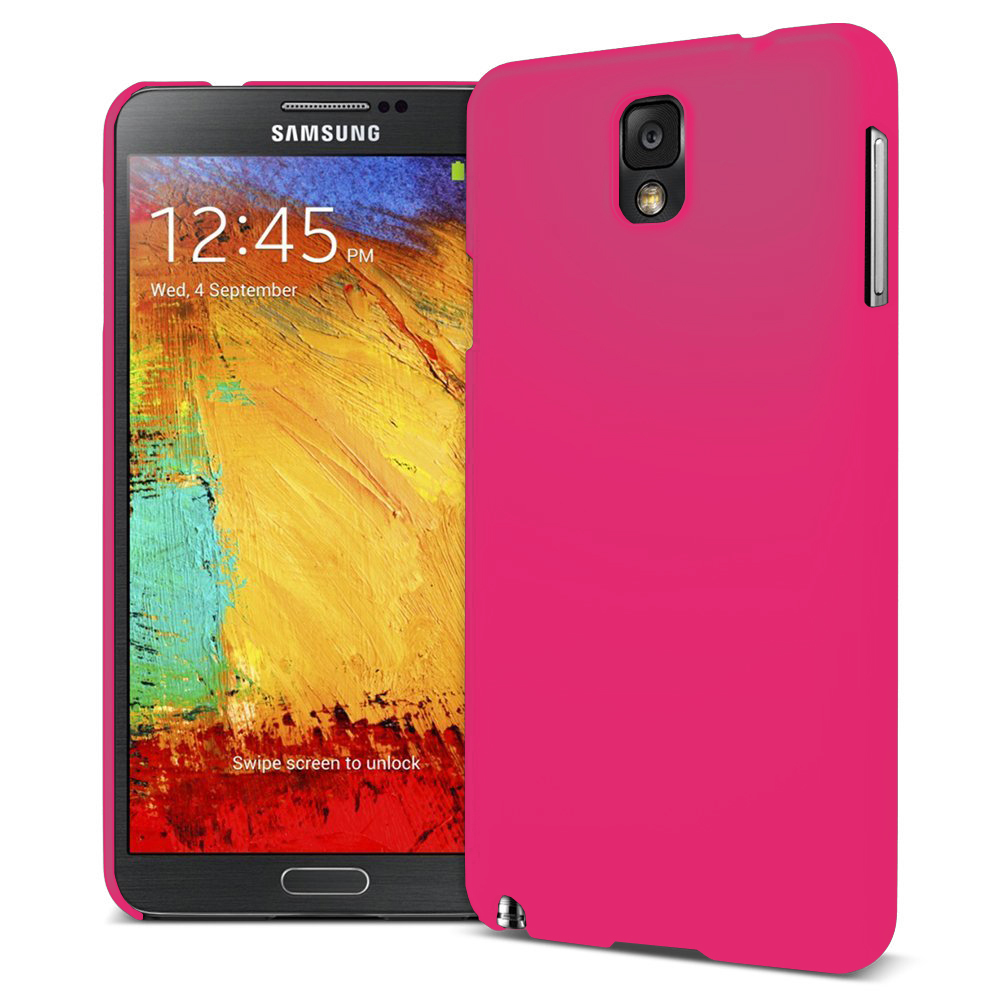 Hard Shell Feather Case - Samsung Galaxy Note 3 (Pink)