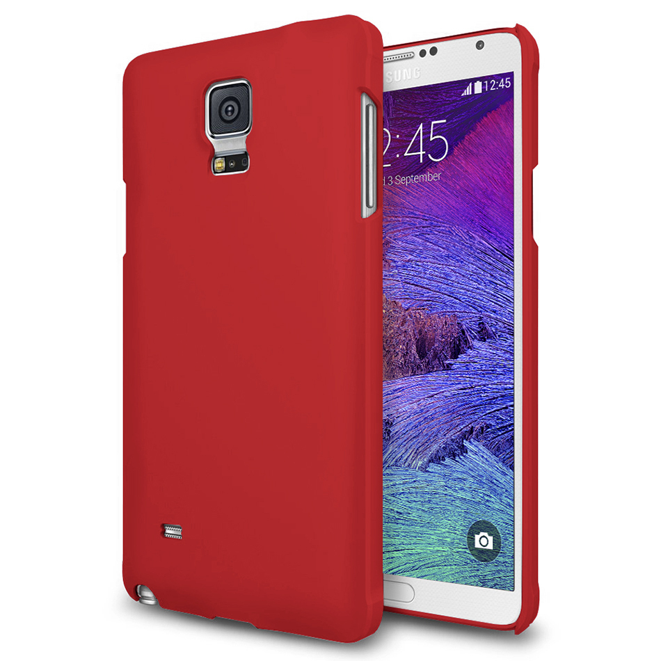 PolyShield Hard Case for Samsung Galaxy Note 4 (Red)