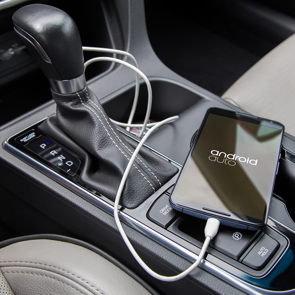 Haweel Android Auto USB Type-C Charging Cable (1m) (White)