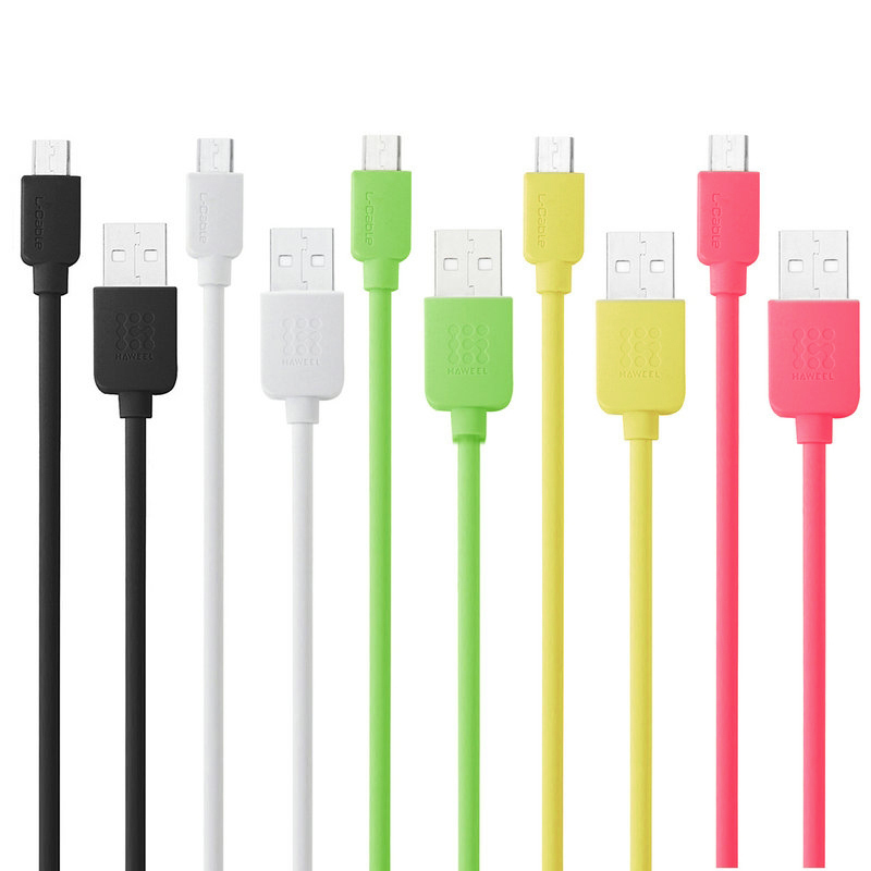 Haweel Micro-USB Charging Cable Pack (Colours)