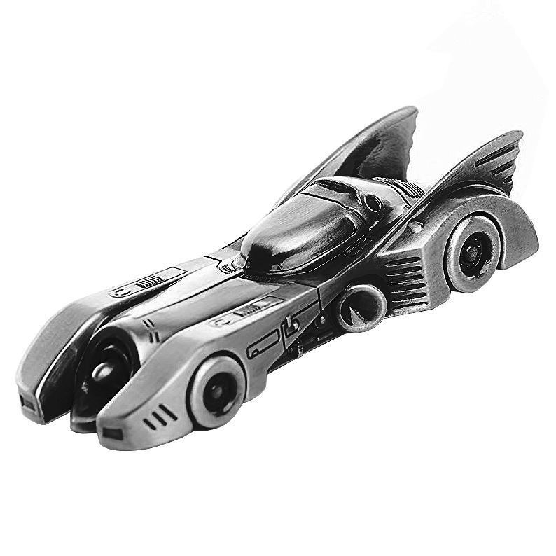 Batman 1989 Batmobile Pewter Keychain