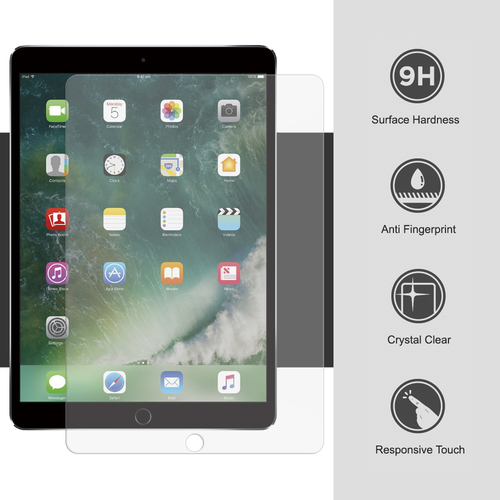 9H Tempered Glass Screen Protector for iPad Air 3 / Pro 10.5-inch