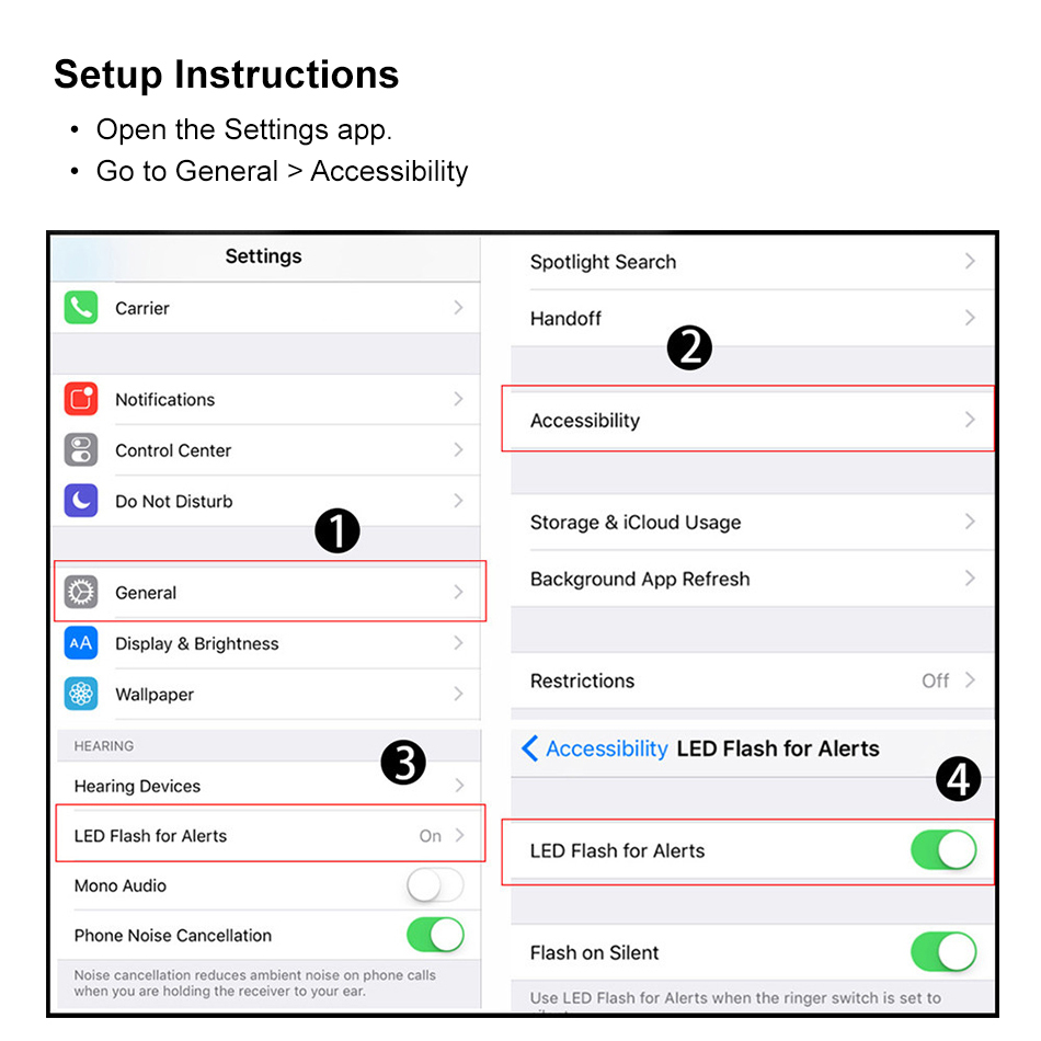 Rock Selfie Light Up Flash LED Case for Apple iPhone 8 / 7 Plus