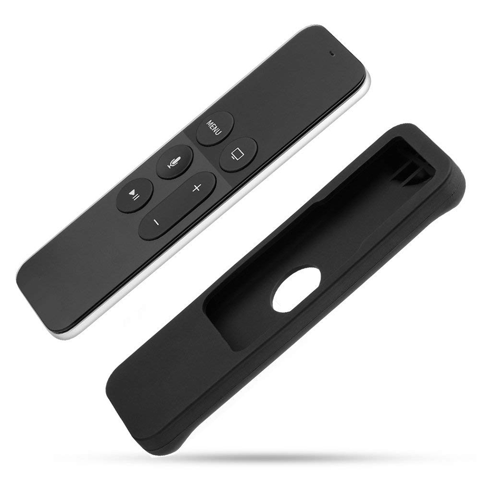 Silicone Protective Case for Apple TV Siri Remote 1st Gen (Black)