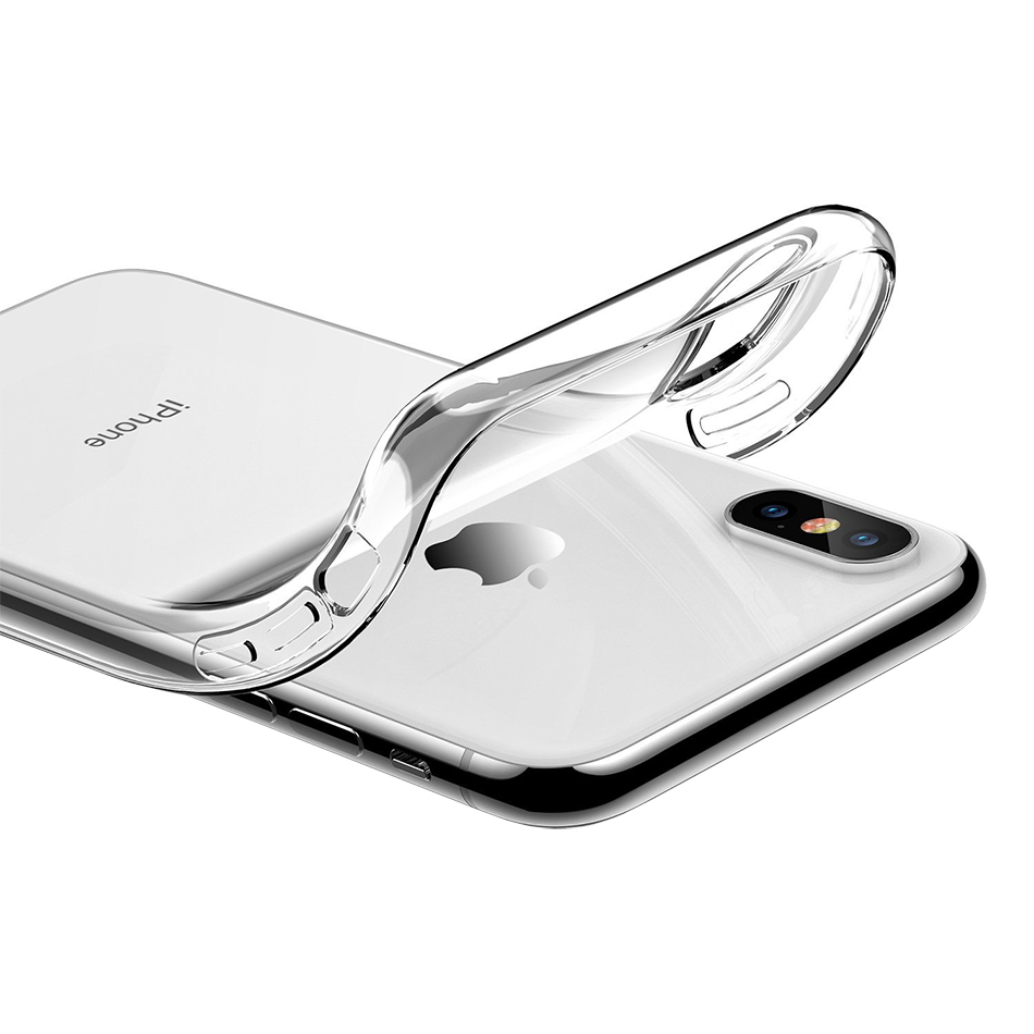 Flexi Slim Gel Case for Apple iPhone Xs (Clear)