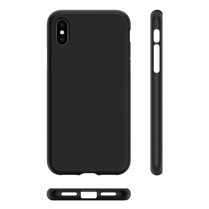 Flexi Slim Stealth Case for Apple iPhone Xs (Black)