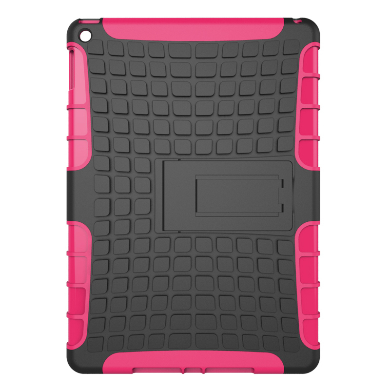 Rugged Tough Shockproof Case for Apple iPad Air 1st Gen (Pink)
