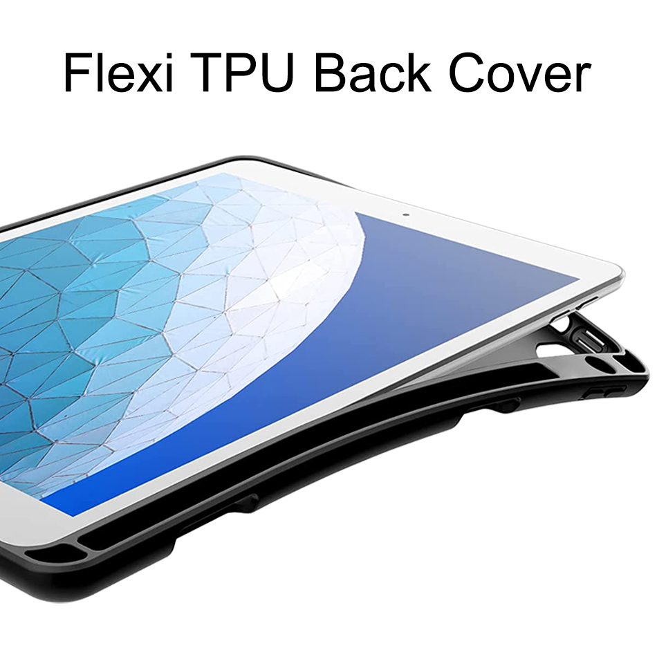 Trifold Smart Case for Apple iPad Air 3 / Pro 10.5-inch (Blue)