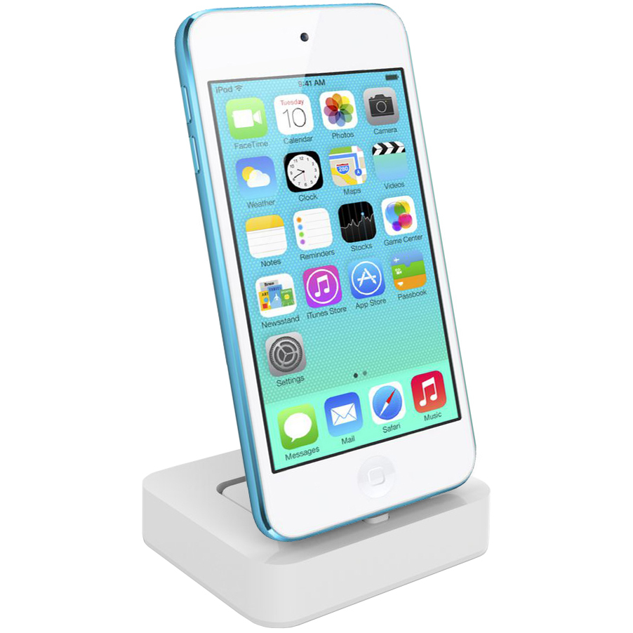 Kidigi Lightning Cable Charging Dock - Apple iPod touch (White)