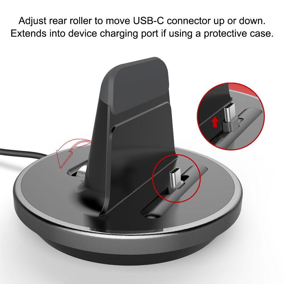 Kidigi (10W) USB Type-C Desktop Charging Stand for Phone