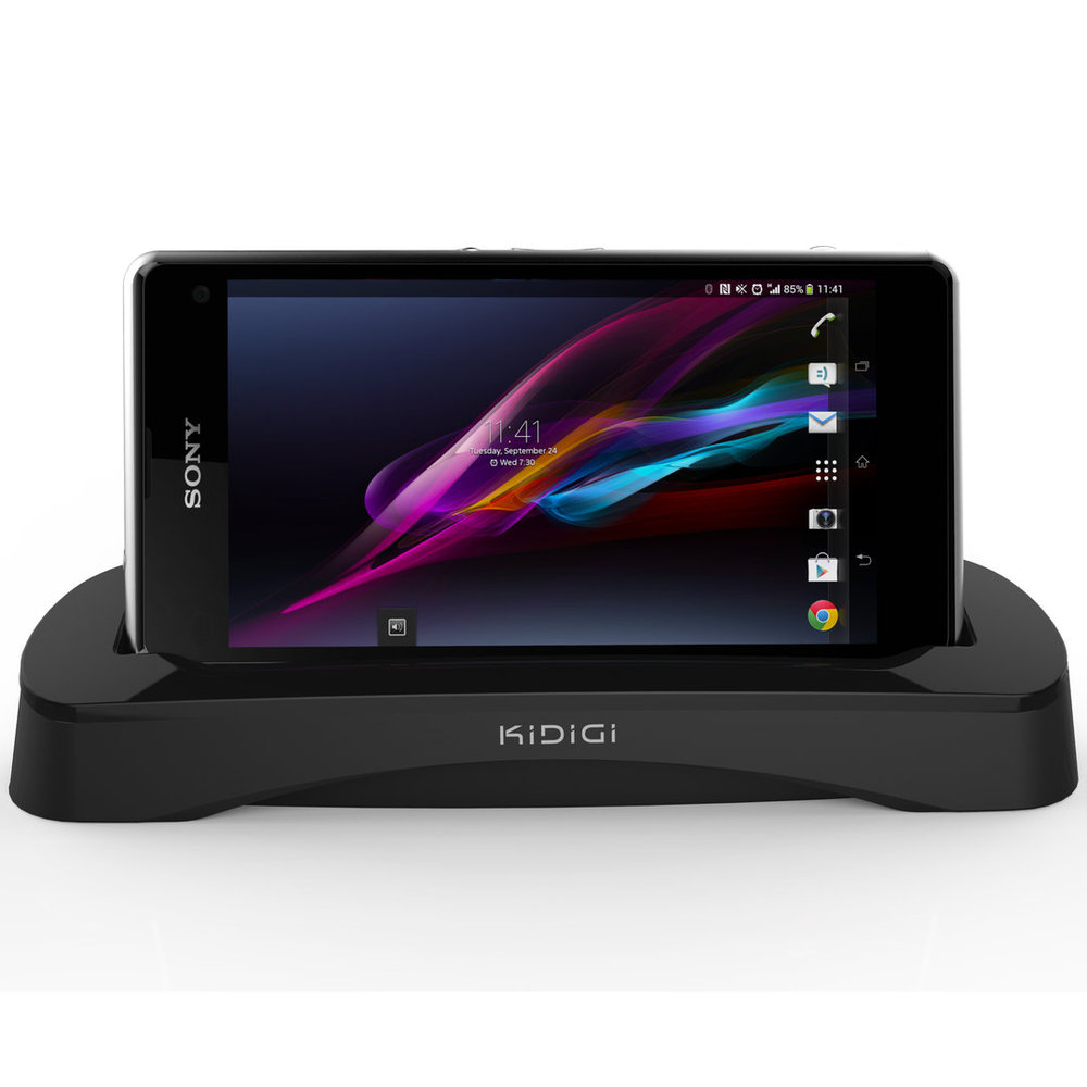 Kidigi Charging Cradle Docking Station - Sony Xperia Z1 Compact