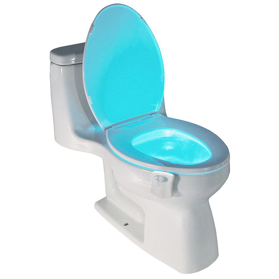 Toilet Bowl Night Light / Colour LED / Motion Sensor Activated
