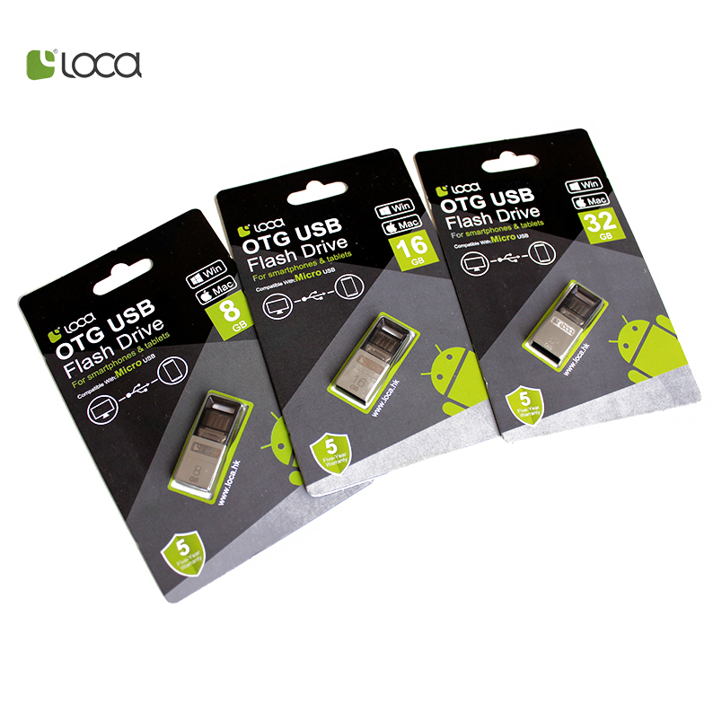 32GB Micro USB OTG Flash Storage Drive Adapter for Phone / Tablet