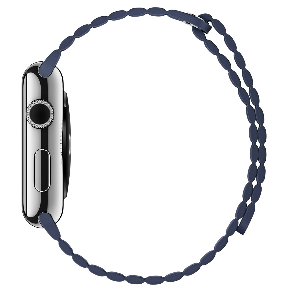 Baseus Leather Loop Band - Apple Watch 42mm (Blue)