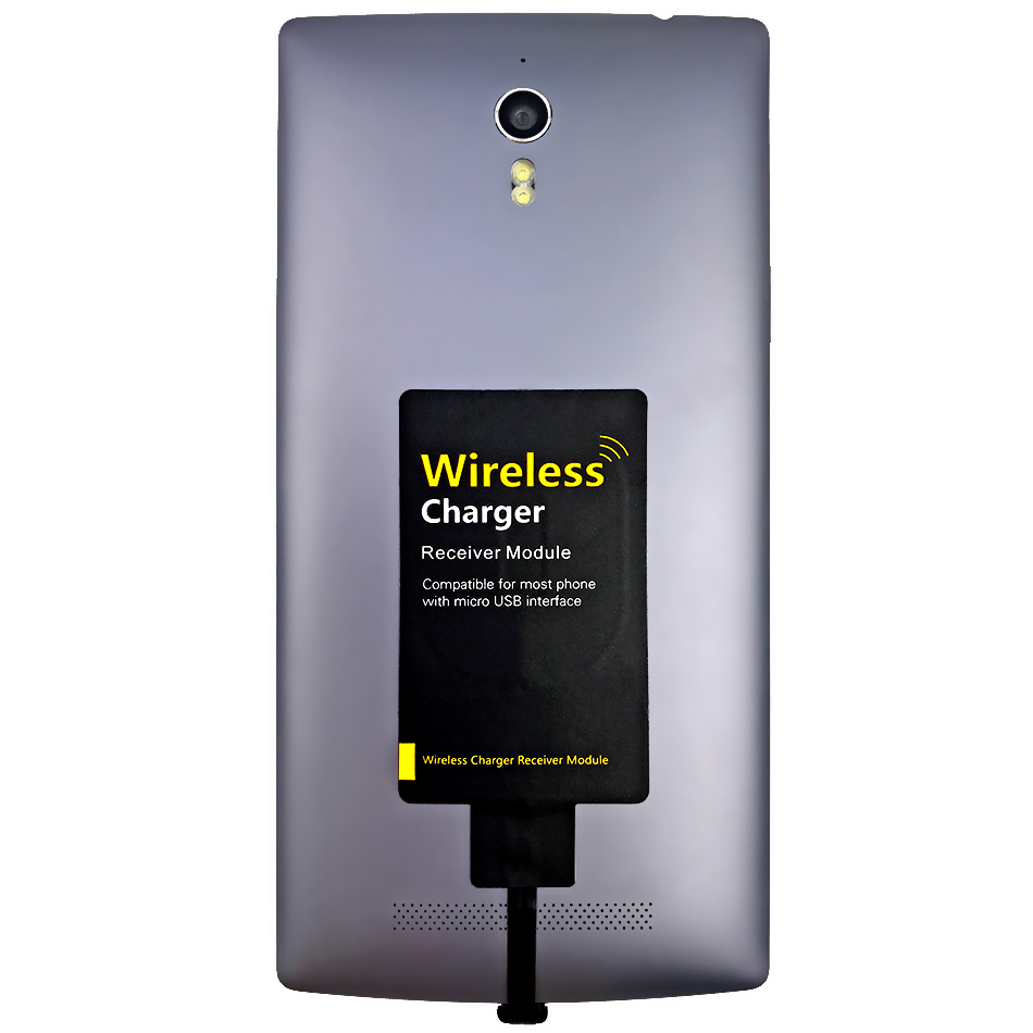 Micro USB (Down) Wireless Charging Receiver Card for Mobile Phone