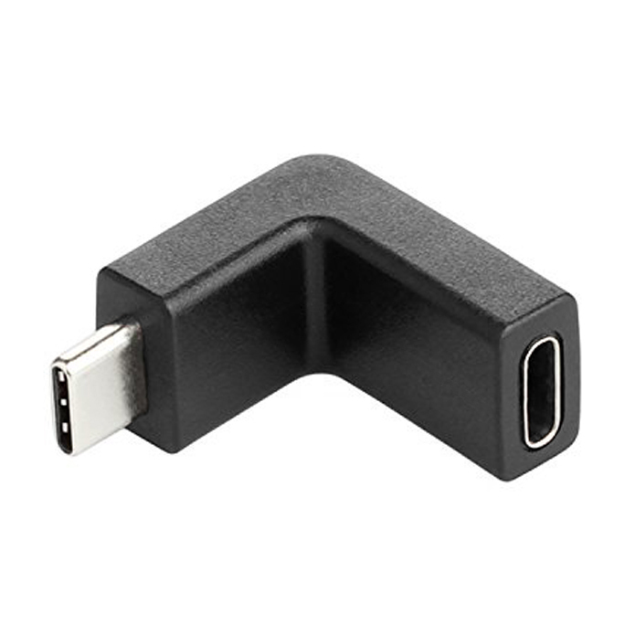 Up/Down 90 Degree USB Type-C Adapter (Male to Female)