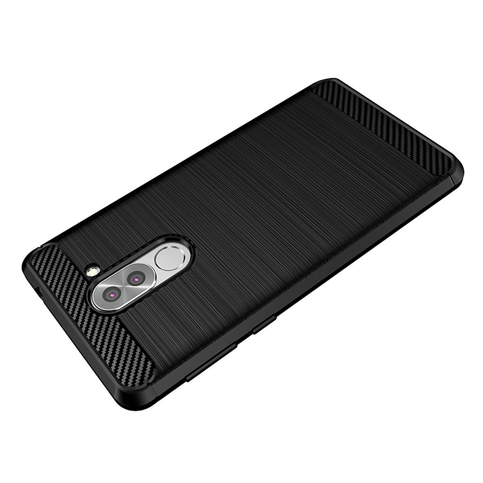 Flexi Slim Carbon Fibre Case for Huawei GR5 2017 (Black)