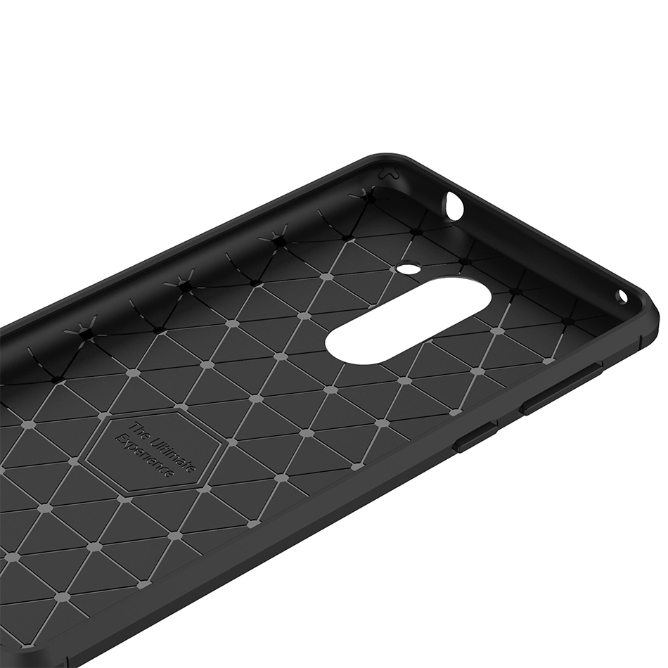Flexi Slim Carbon Fibre Case for Huawei GR5 2017 (Black)