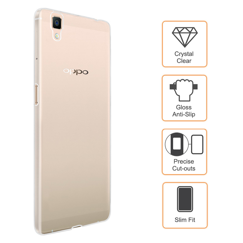 Flexi Slim Gel Case for Oppo R7s / R7sf (Clear)