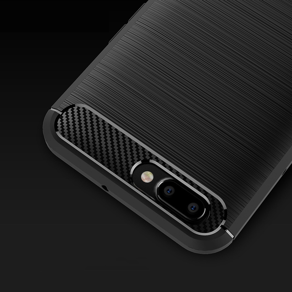 Flexi Slim Carbon Fibre Case for Oppo R11 (Black)