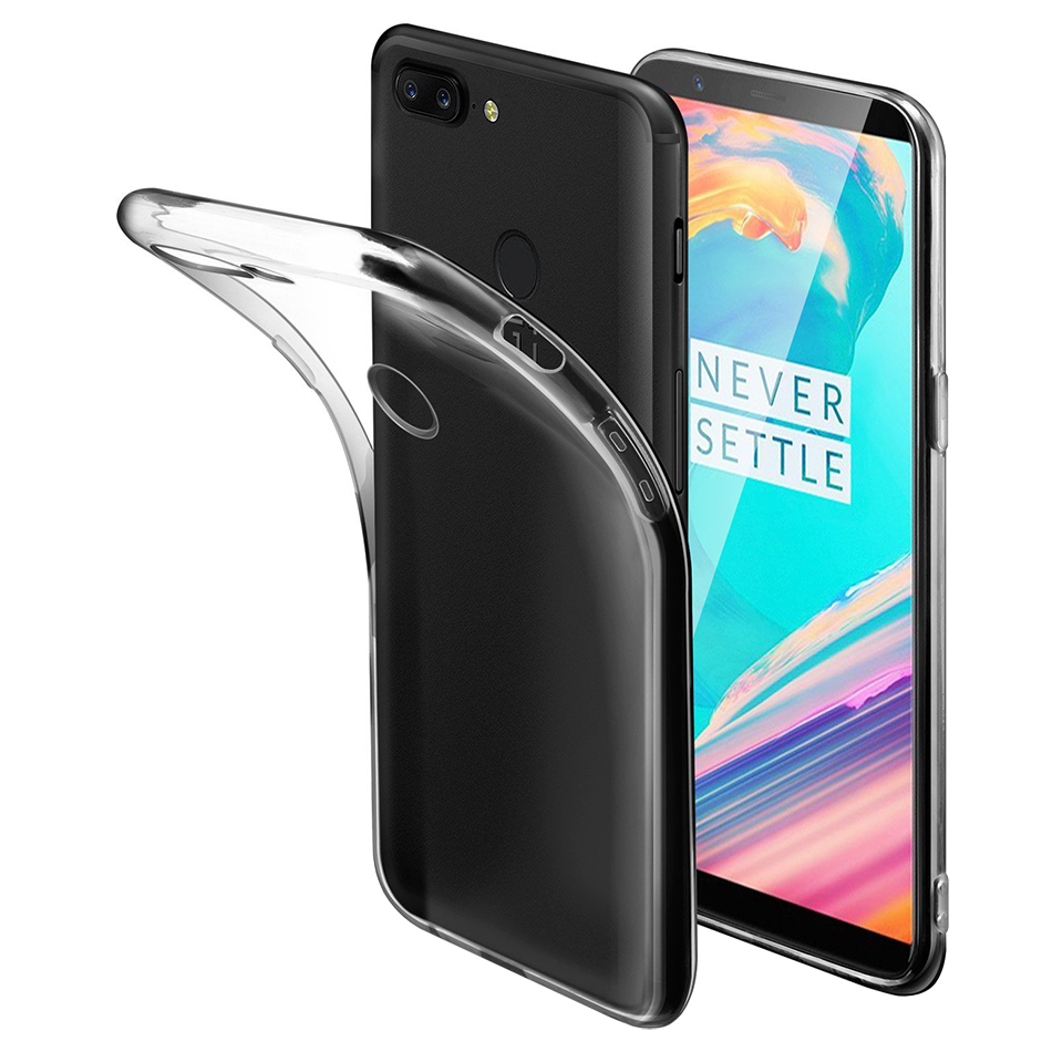 Flexi Slim Gel Case for OnePlus 5T (Clear)