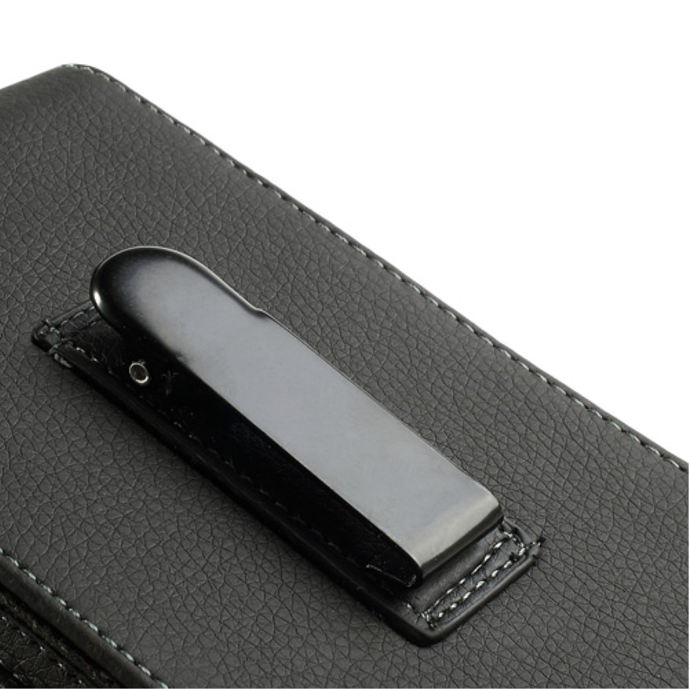 Executive Large Vertical Leather Pouch / Belt Clip Phone Case