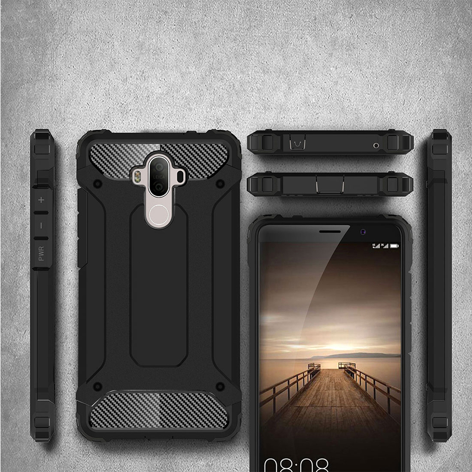 Military Defender Shockproof Case for Huawei Mate 9 (Black)