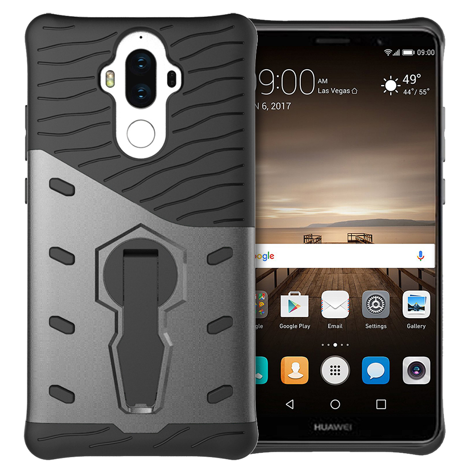 Slim Shield Tough Shockproof Case - Huawei Mate 9 (Grey)