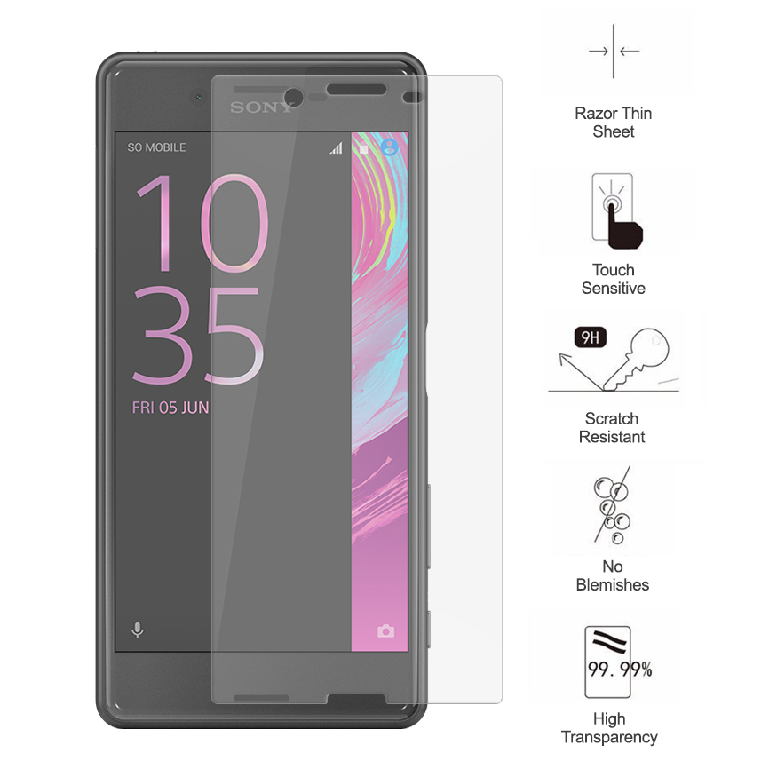 Tempered Glass Screen Protector for Sony Xperia X Performance