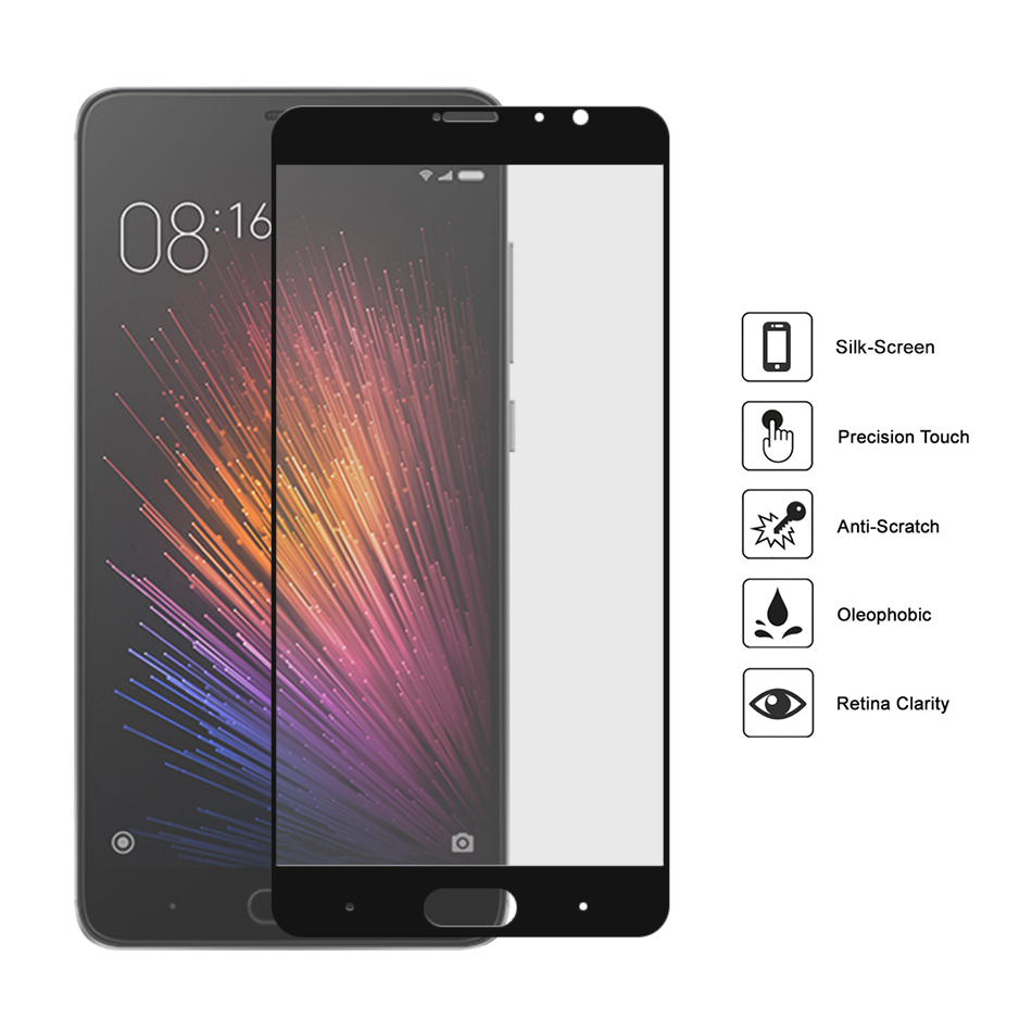 Full Tempered Glass Screen Protector for Xiaomi Redmi Pro (Black)