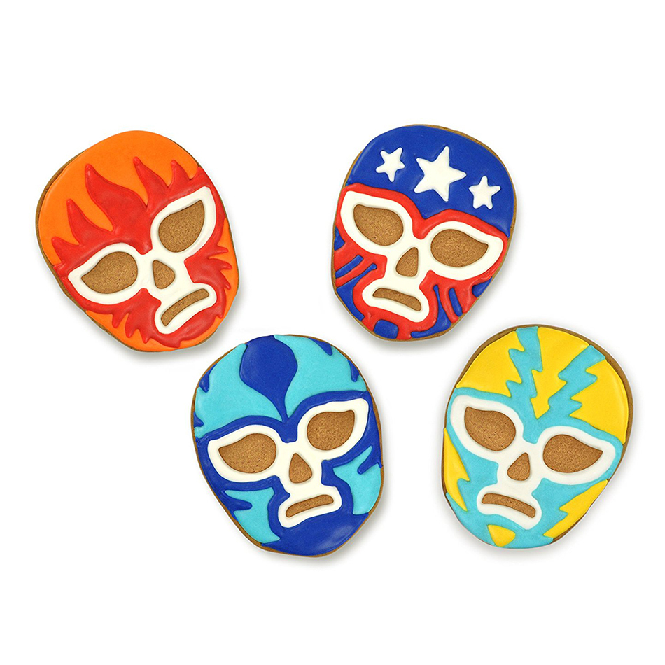 Fred & Friends Muncha Libre Wrestler Cookie Cutters