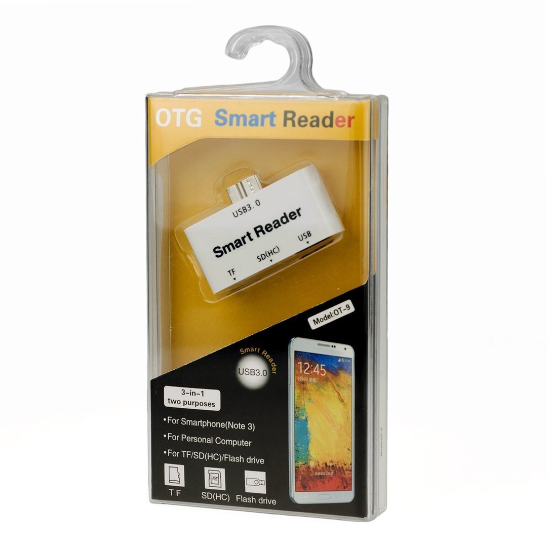 Micro USB 3.0 OTG Memory Card Reader for Galaxy Note 3 / S5