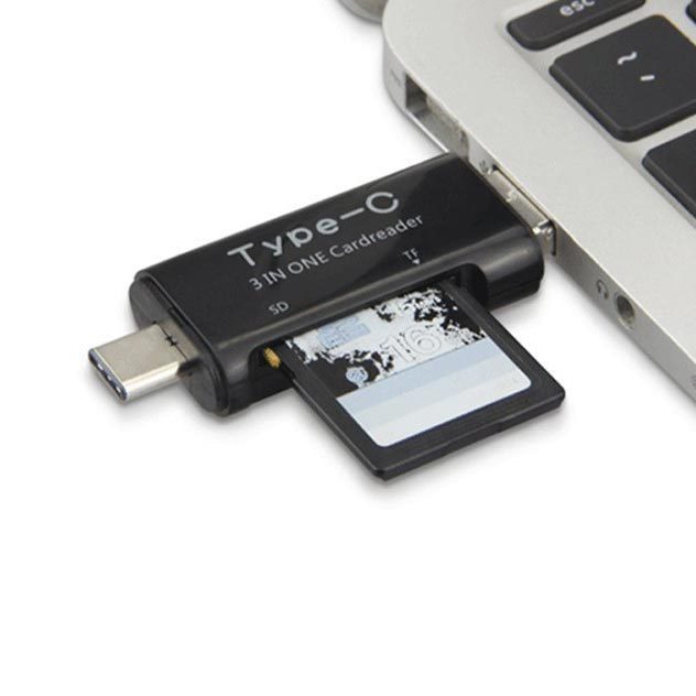 USB Type-C / Micro USB / SD Memory Card Reader / OTG Adapter