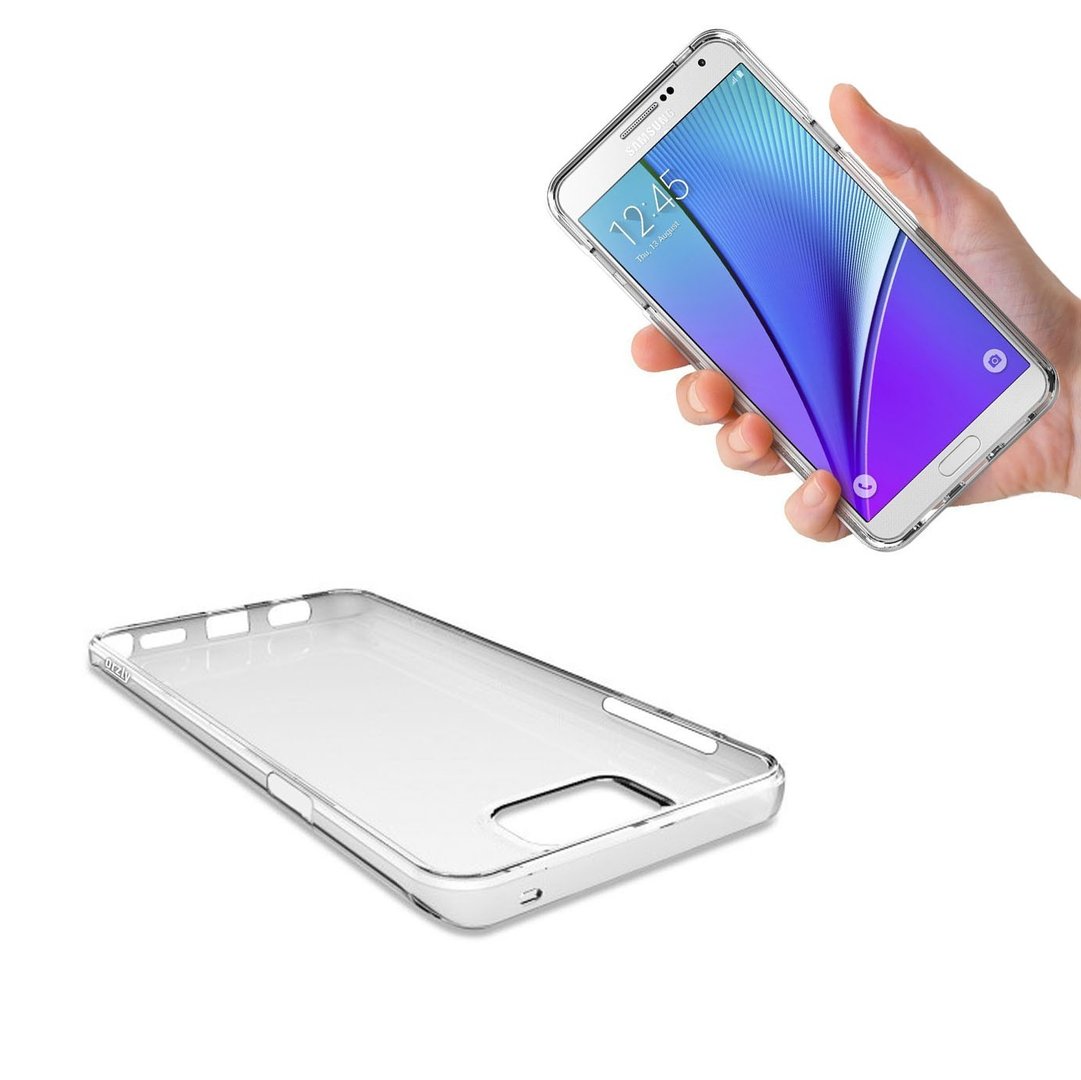 Orzly Fusion Bumper Case - Samsung Galaxy Note 5 (Clear)