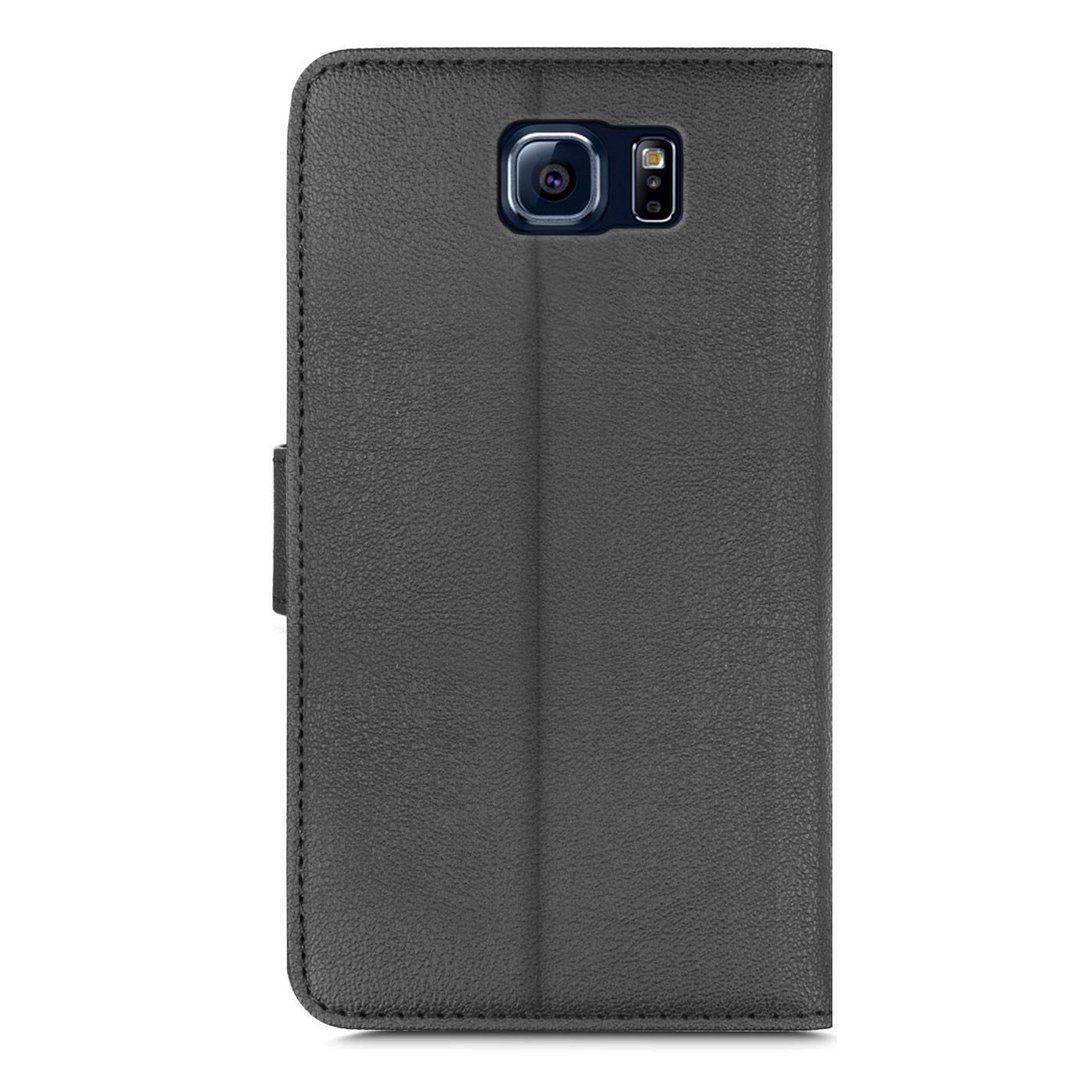 Orzly Leather Wallet Case - Samsung Galaxy Note 5 (Black)