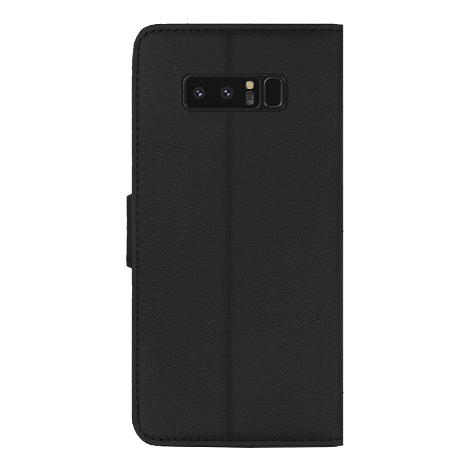 Orzly Premium Leather Wallet Case - Samsung Galaxy Note 8 (Black)