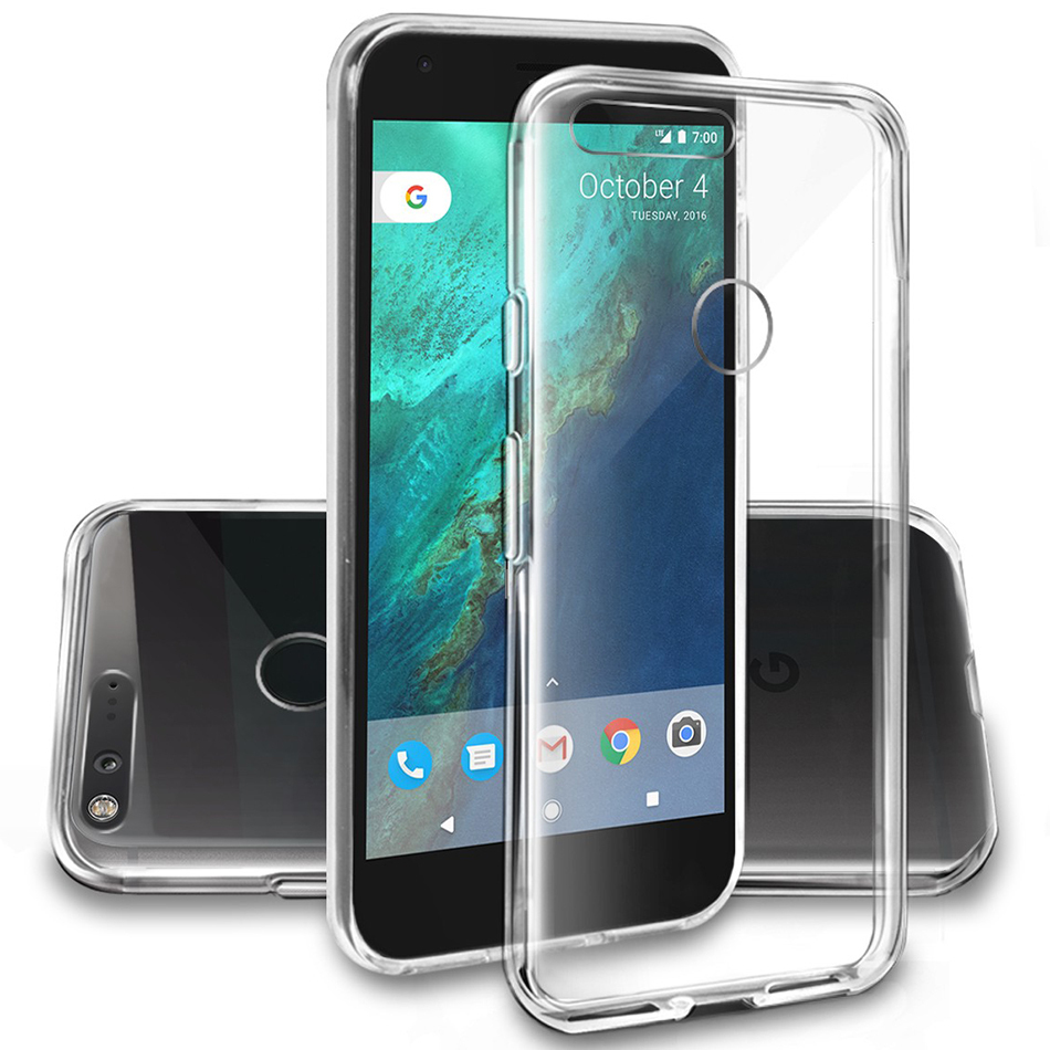 Orzly Flexi Case for Google Pixel - Clear