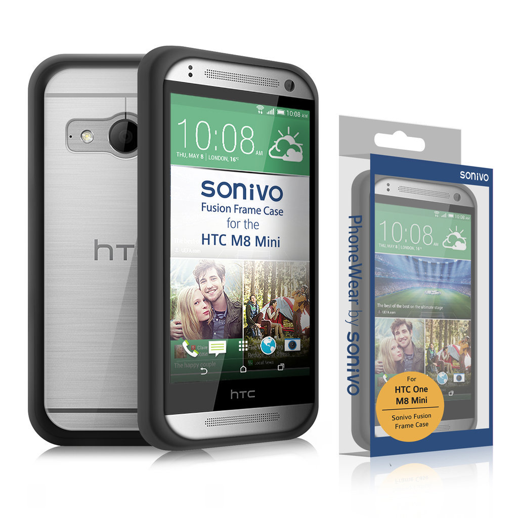 Sonivo Fusion Bumper Case - HTC One Mini 2 (Black)