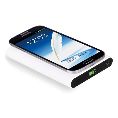 7000mAh Qi Fast Wireless Charging Power Bank (White)