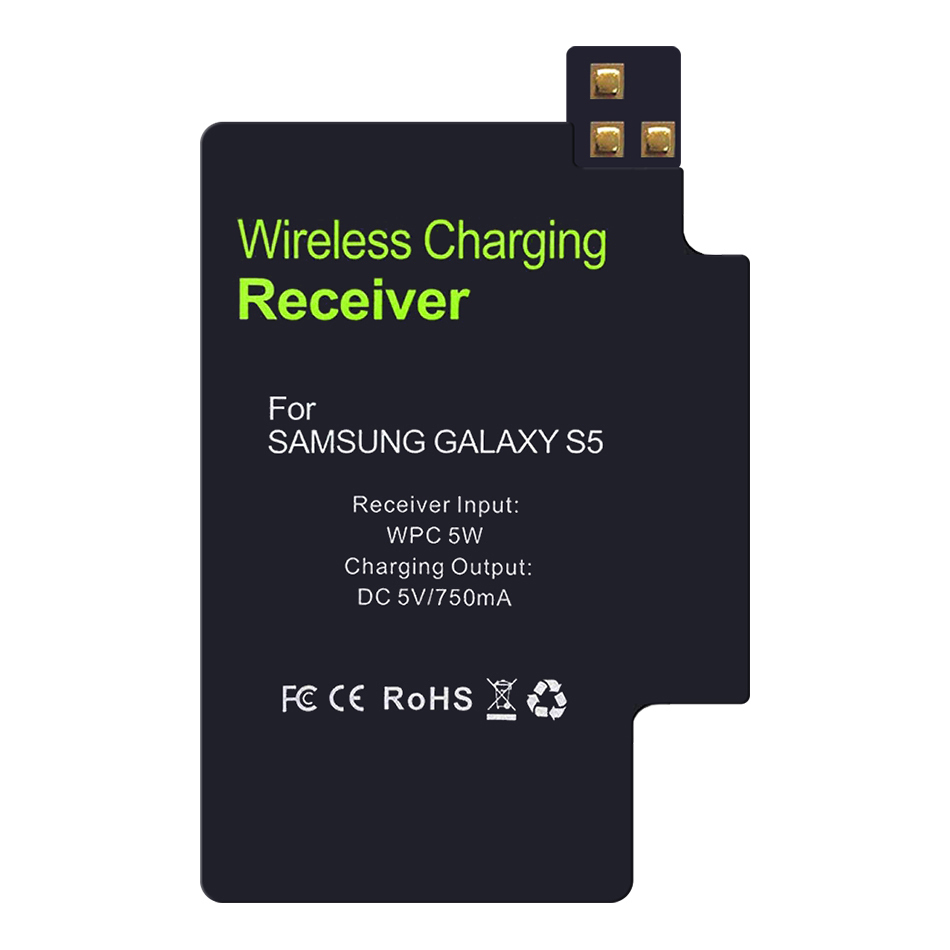 Qi Wireless Charging Receiver Card for Samsung Galaxy S5
