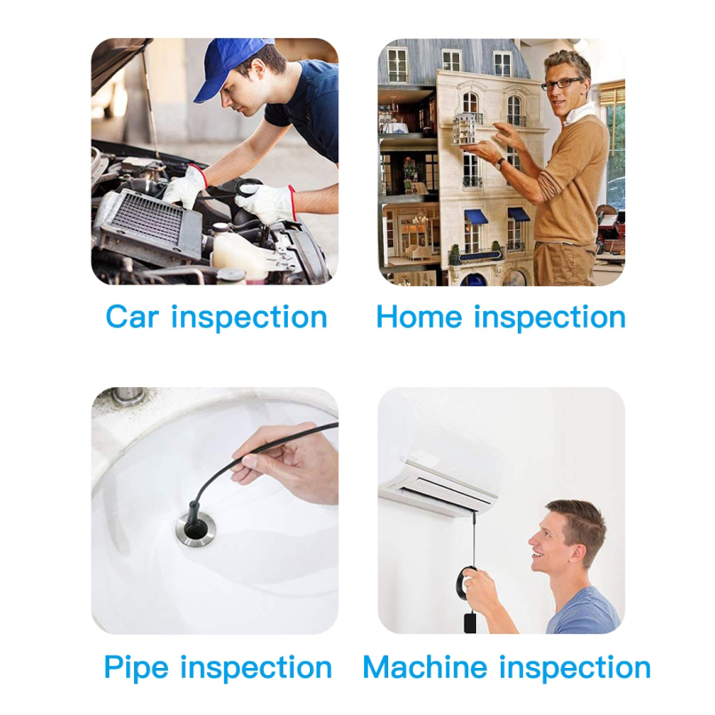 3-in-1 Waterproof USB-C Endoscope Inspection Camera Cable (5m)