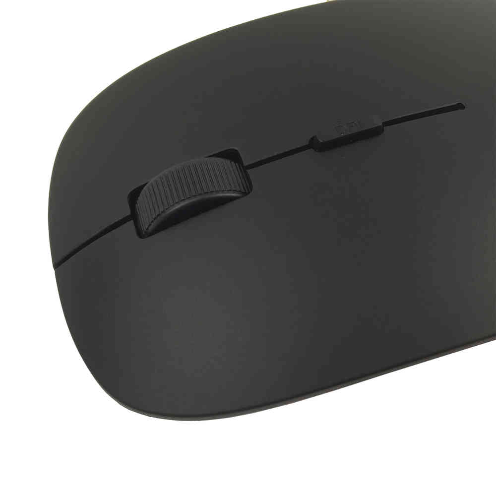 Optical Laser Portal Wireless Mouse (Black)